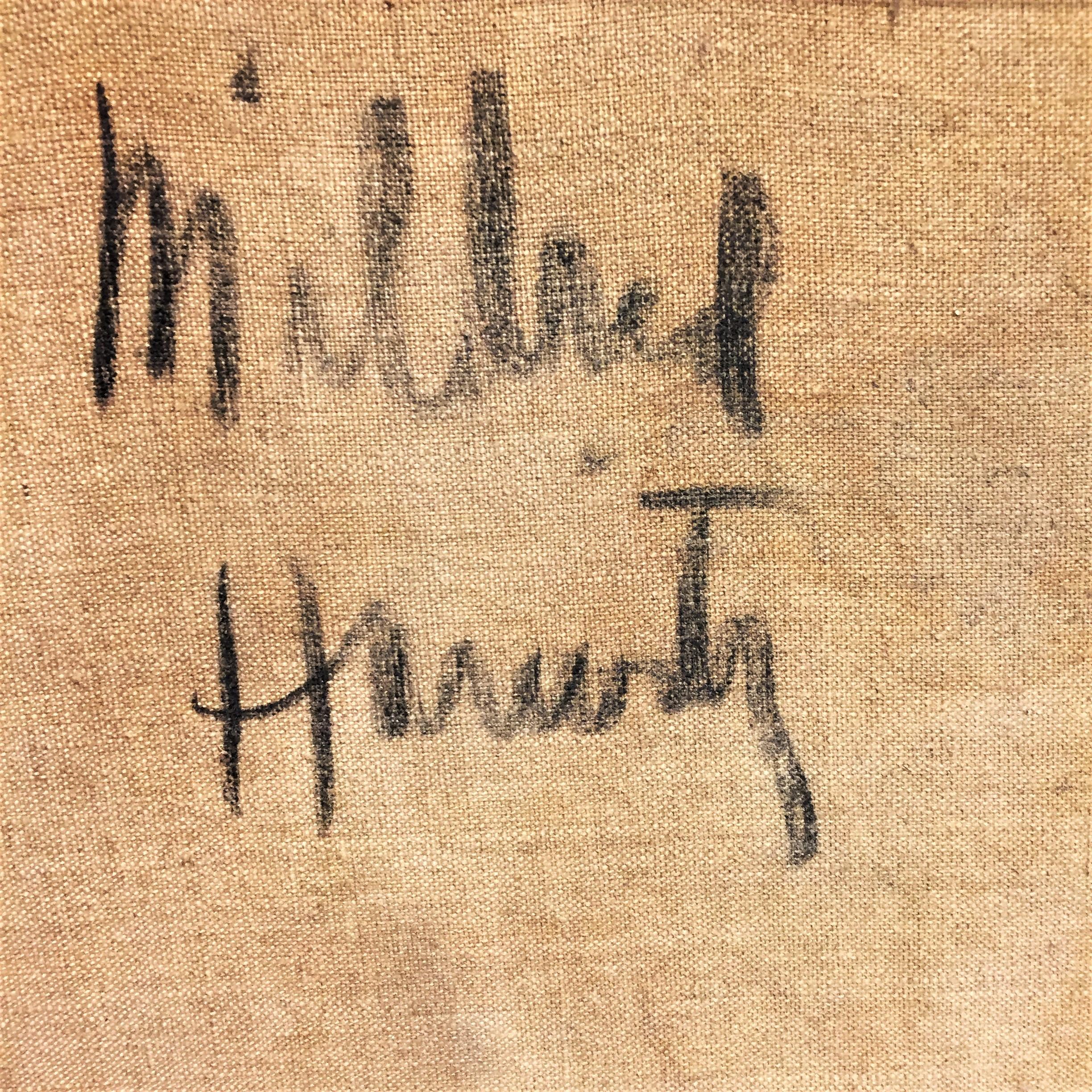 Mildred Hurwitz, Abstract Composition, Oil on Canvas Painting, circa ...