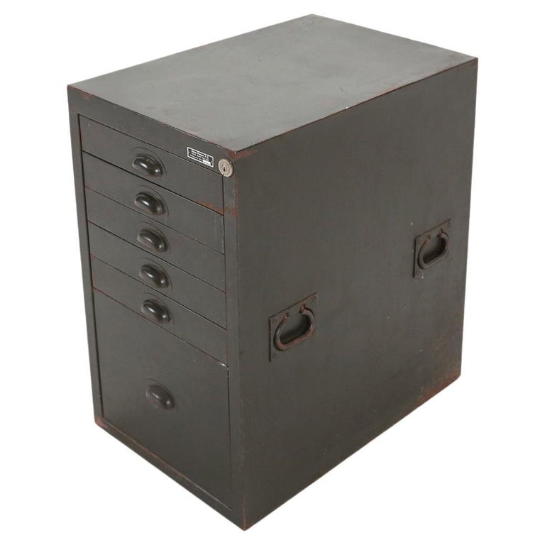 Military Cabinet/ Chest of Drawers, 1956 For Sale at 1stDibs