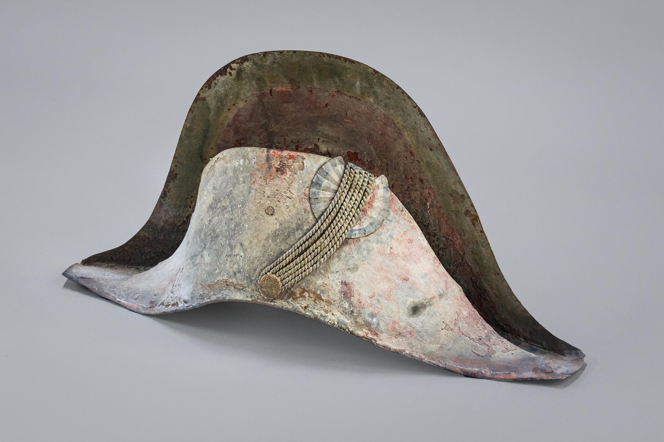 Military Outfitters or Milliners Trade Sign in the Form of a Bicorne ...