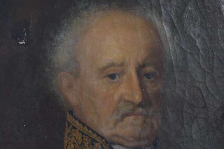 Portrait militaire du 19ème siècle du général Pierre-Augustin Hulin sur ...