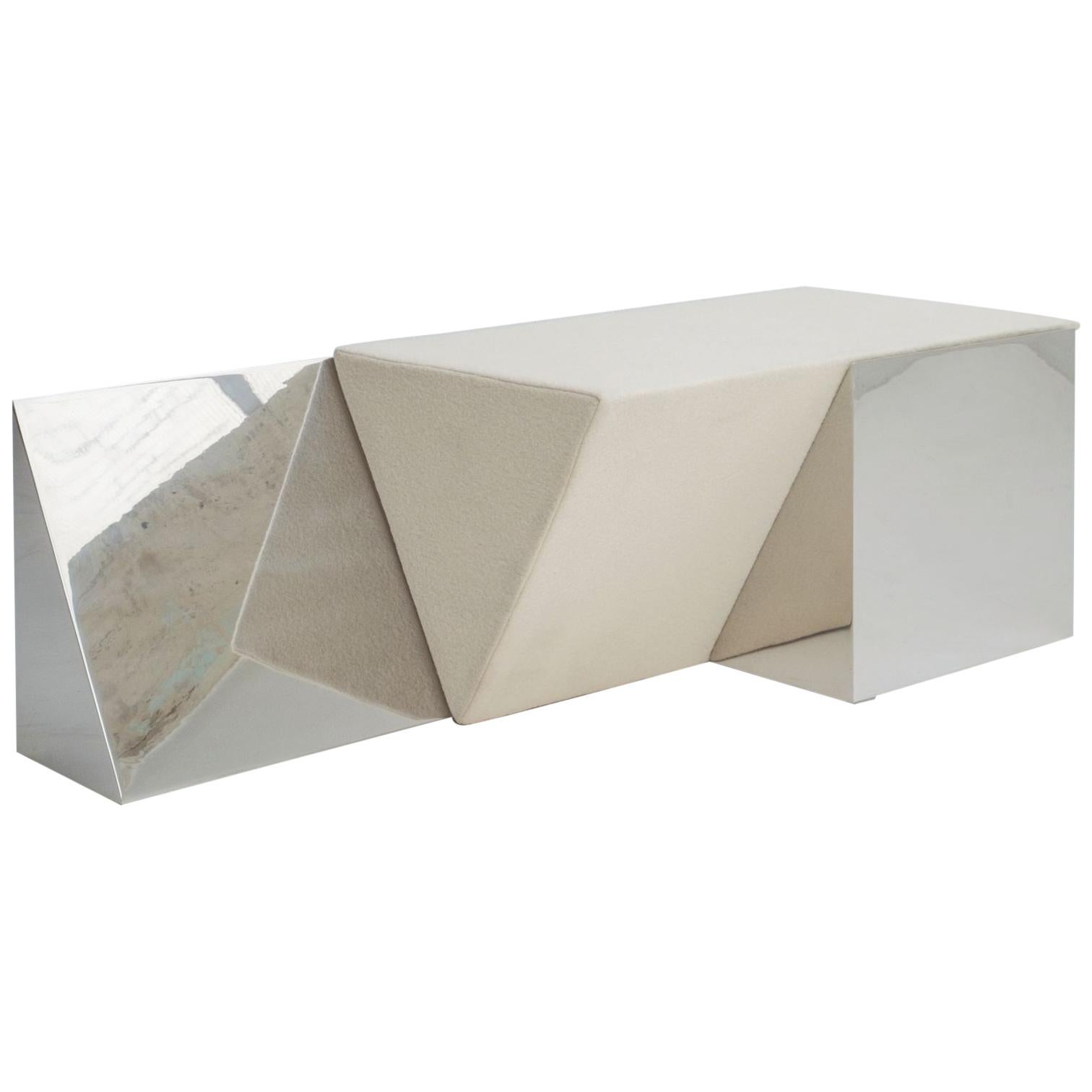 White Arch Bench by Karstudio at 1stDibs