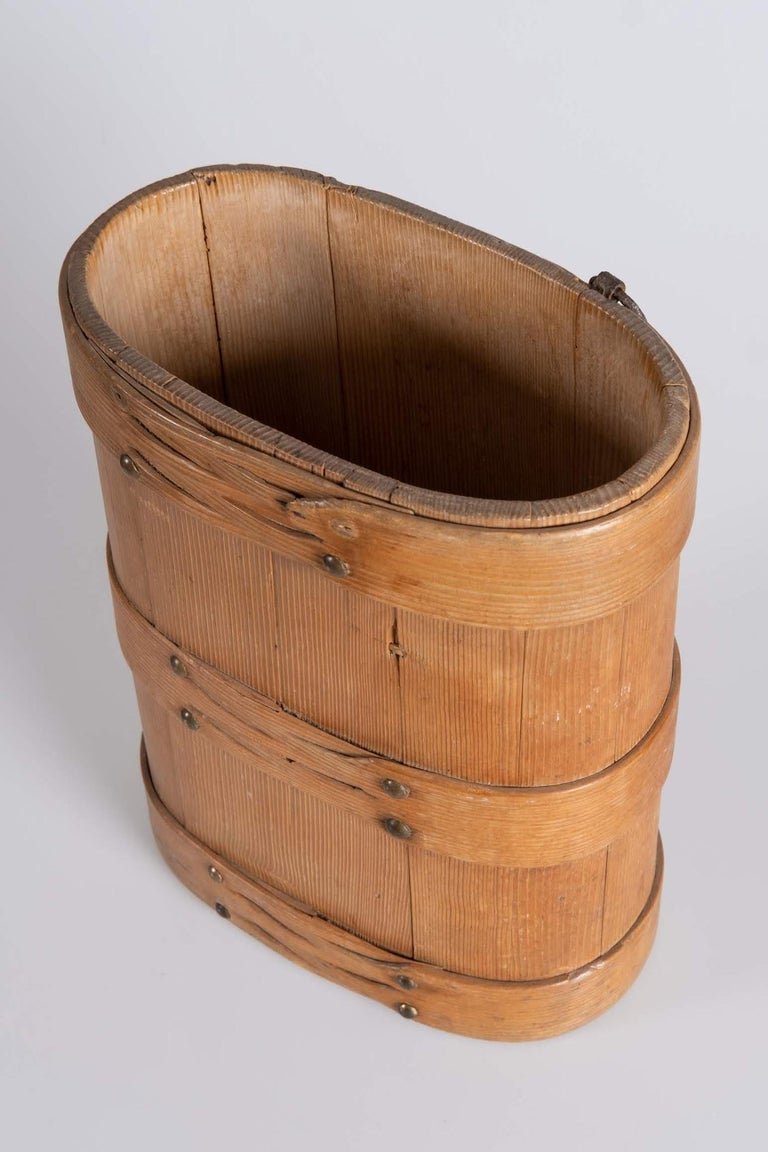 Milk Wooden Backpack, Switzerland, Early 1800 For Sale at 1stDibs