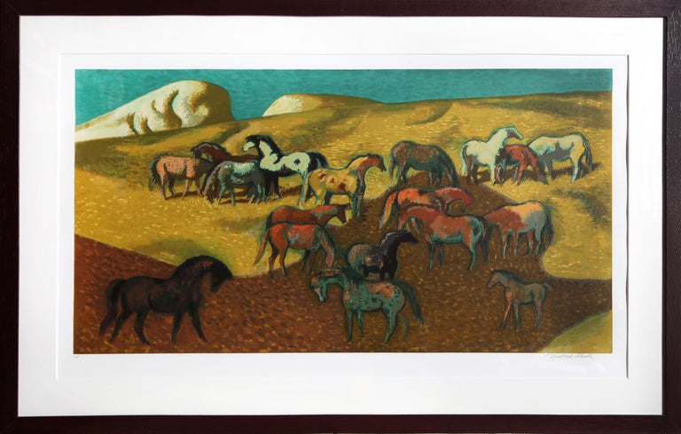 Millard Sheets - Brood Mare Pasture For Sale at 1stDibs