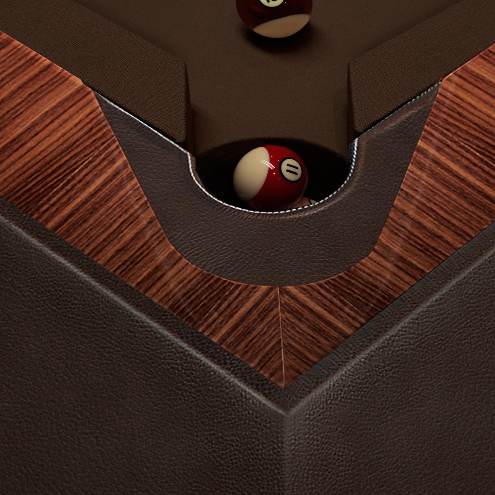 Millennium Leather Billiard Pool Table For Sale at 1stDibs | filotto pool table price