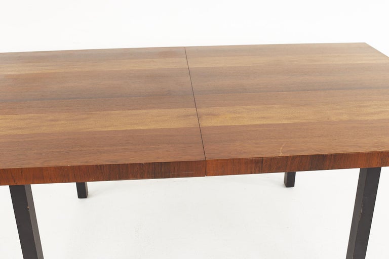 Milo Baughman for Directional Mid Century Multi-Wood Dining Table For ...
