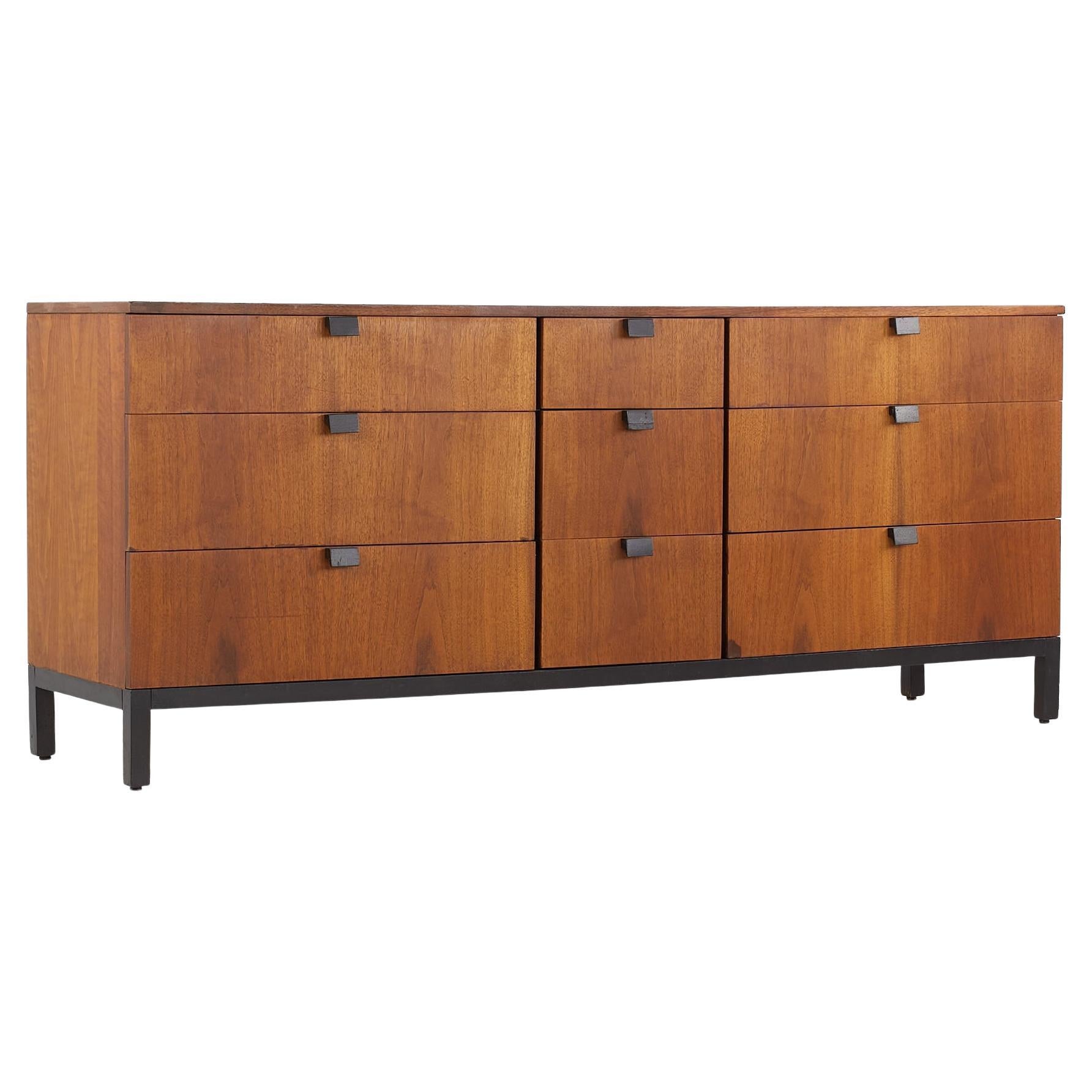 Mid-Century Modern Six-Drawer Dresser by Kipp Stewart for Drexel at 1stDibs