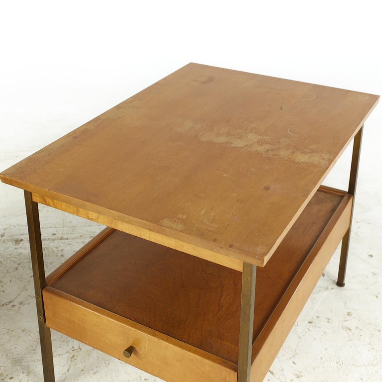 Milo Baughman for Murray Midcentury Side End Tables, Pair For Sale at ...