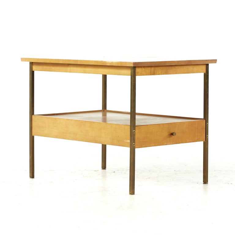 Milo Baughman for Murray Midcentury Side End Tables, Pair For Sale at ...
