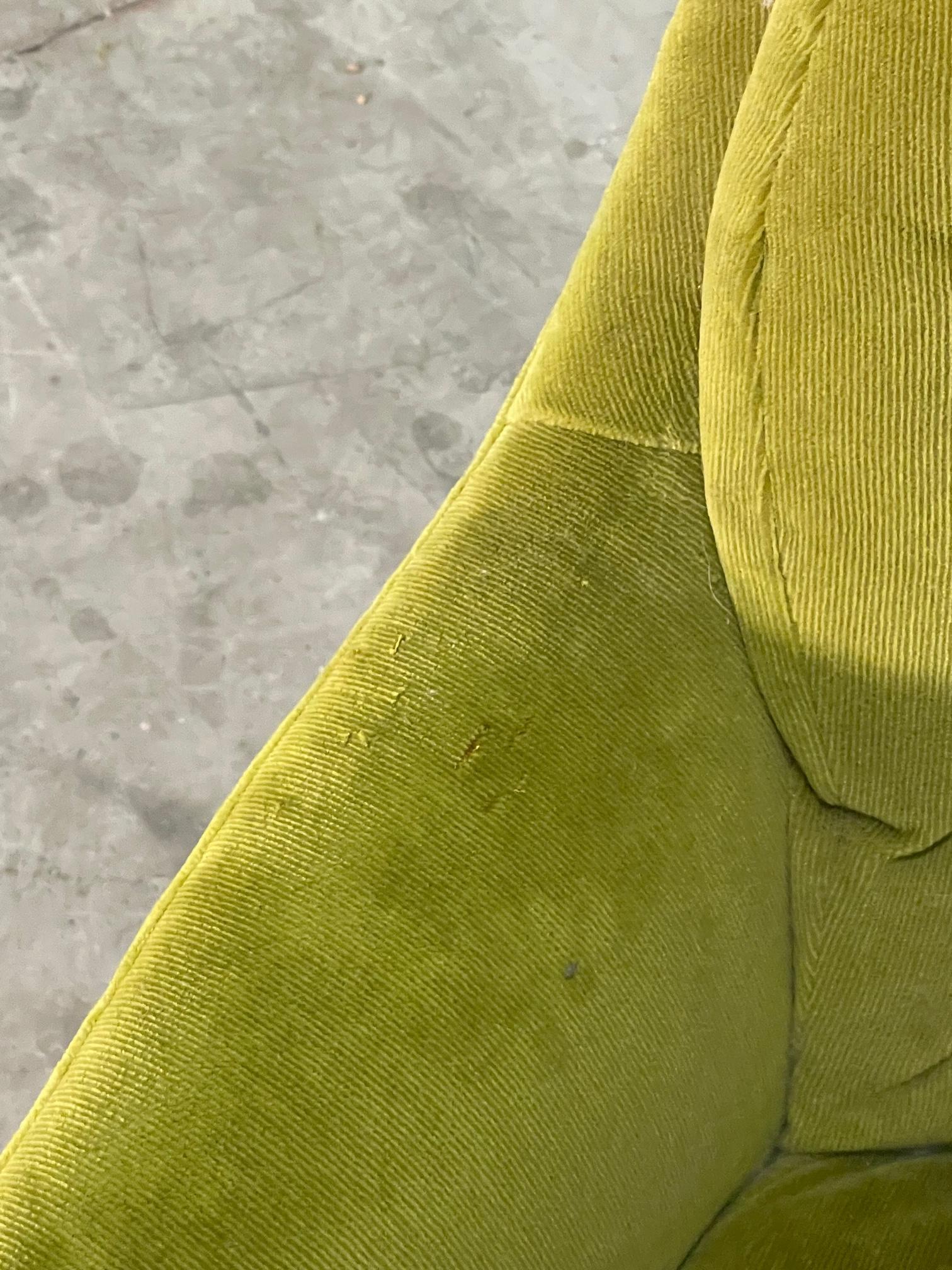 Milo Baughman for Thayer Coggin Plush Mod Swivel Lounge Chair For Sale at 1stDibs