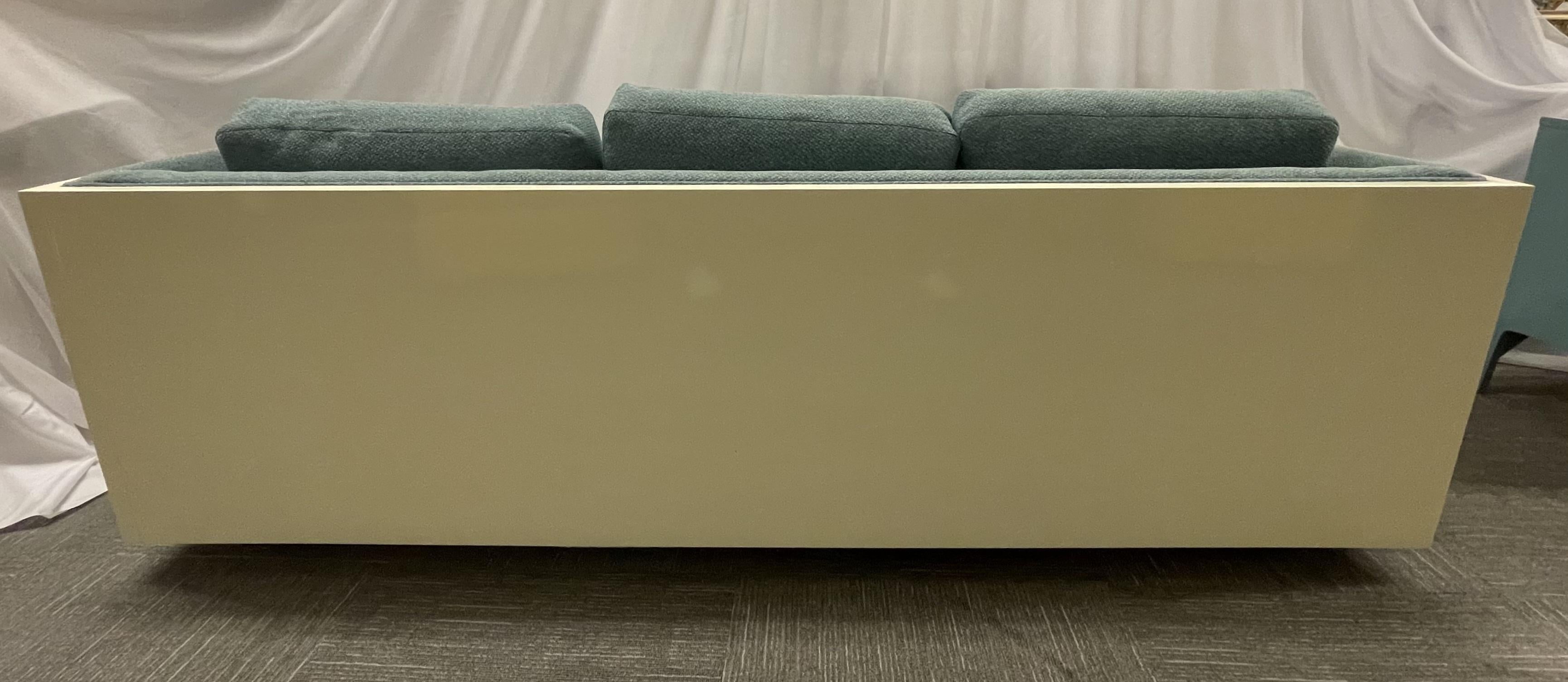 Milo Baughman Sofa, Couch, White Lacquered, Mid-Century Modern For Sale ...