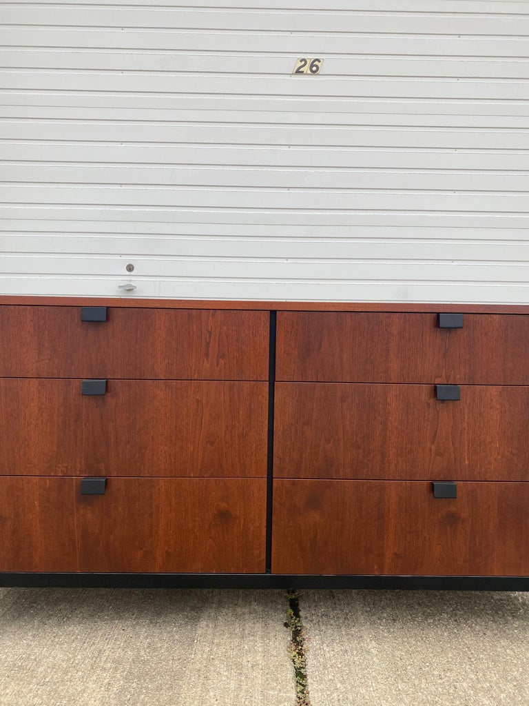 Milo Baughman Style Lowboy Dresser / Credenza for Directional For Sale ...