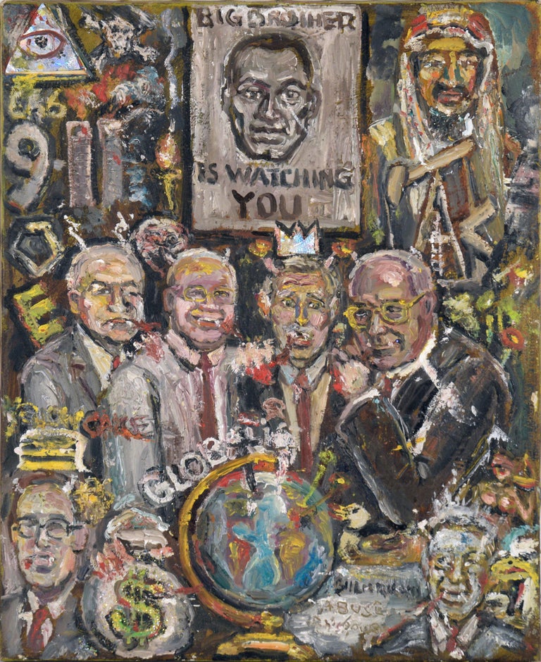 Milo Buck - Conspiracies - Figurative Political Pop Art in Oil and ...