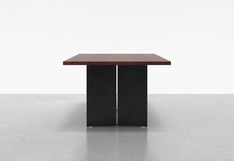 Milo Table 84", Walnut For Sale at 1stDibs