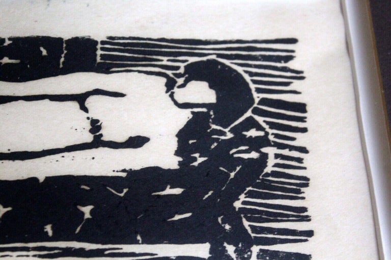 Milton Avery Female Odalisque Signed Modern Woodcut Artist's Proof 1953 ...