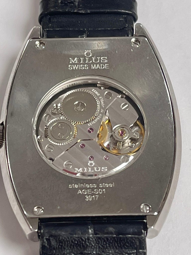 Milus Agenios Manual Wind, AGES01, Brand New in Box at 1stDibs