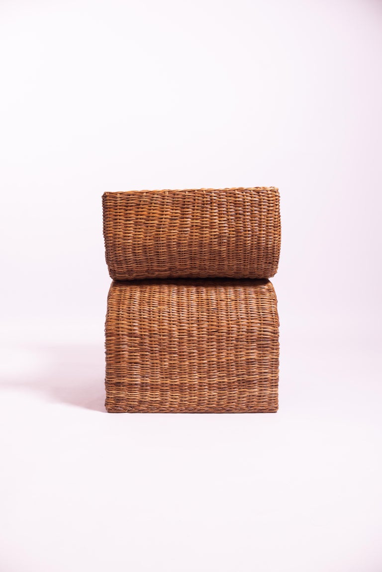 Mimbre Lounge Chair For Sale at 1stDibs