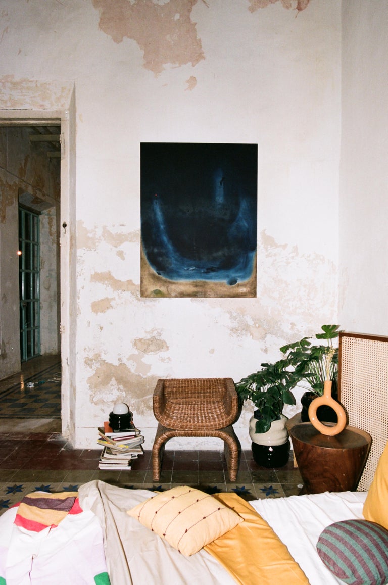 Mimbre Lounge Chair For Sale at 1stDibs