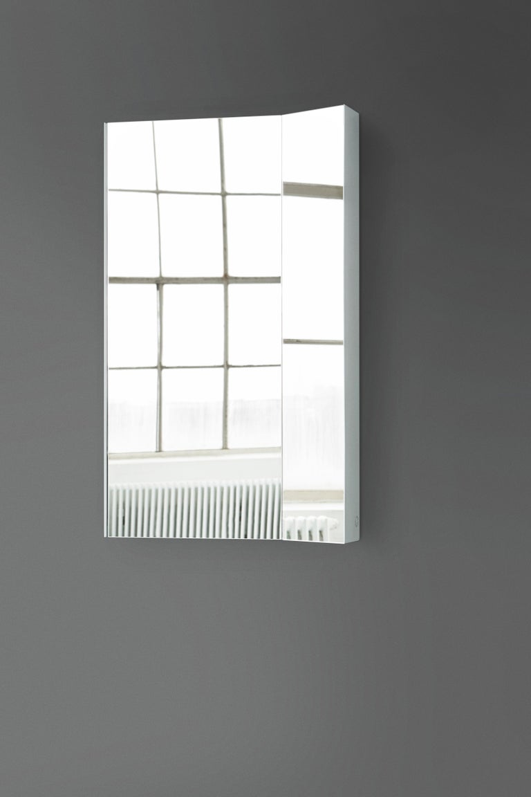 Customizable Mimesis Planar Floor or Wall Mirror in Powder Coated Steel ...