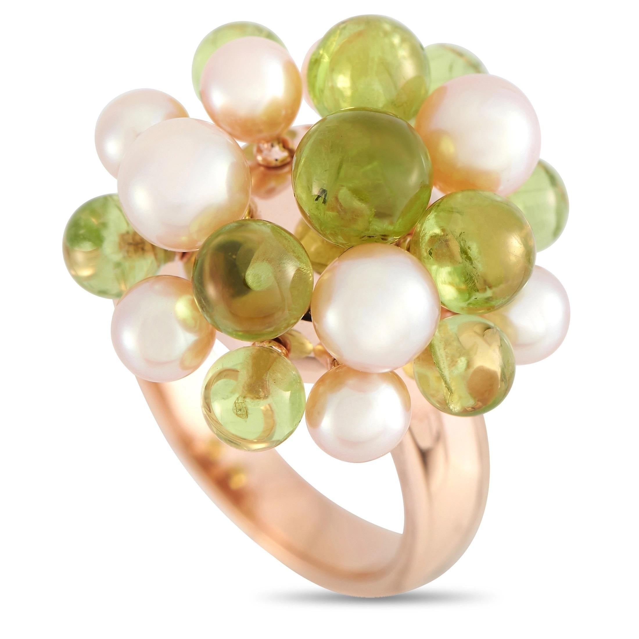 Mimi Milano Diamond Pearl White Gold Ring at 1stDibs | mimi milano ...