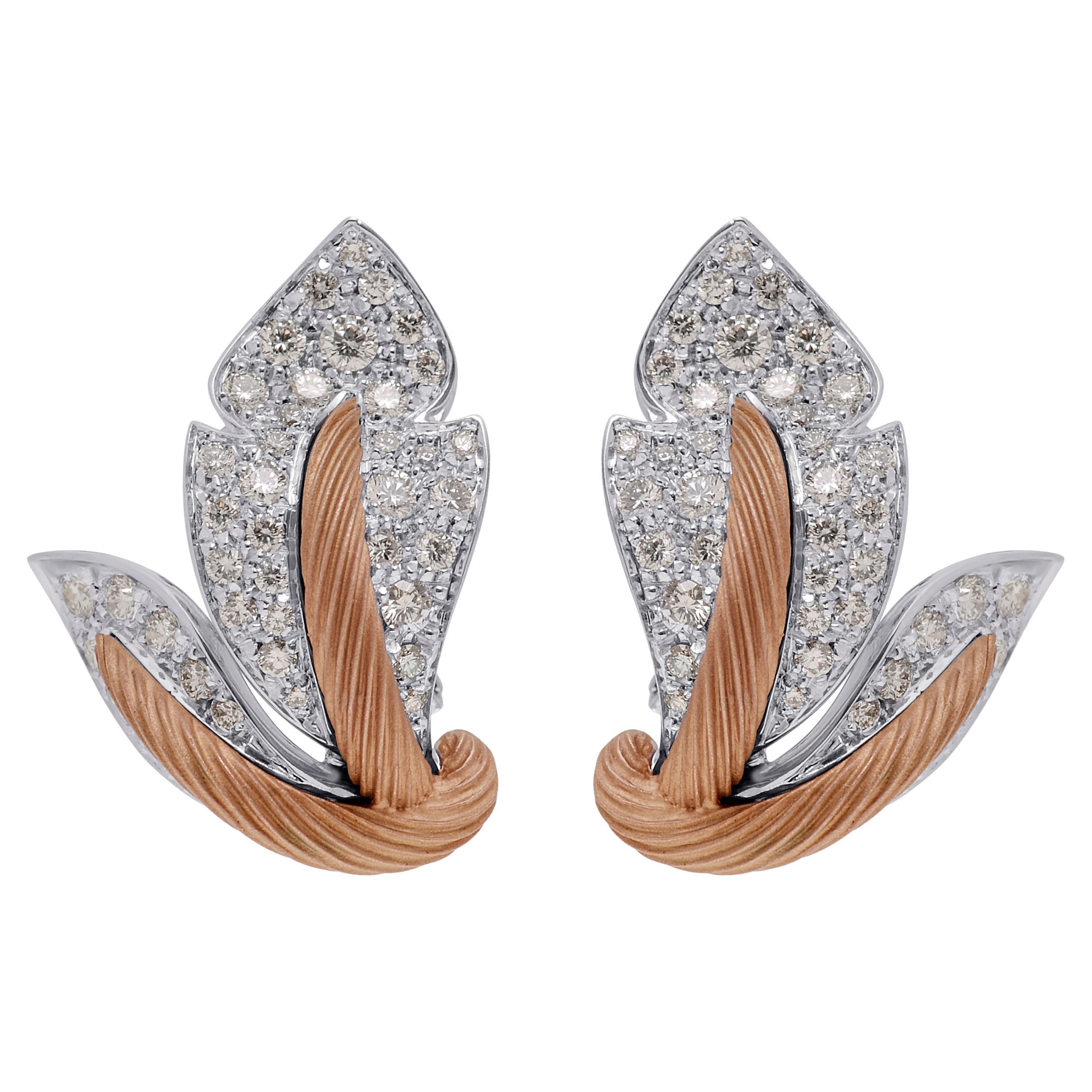 Cartier Mimi Diamond Gold Huggie Earrings at 1stDibs