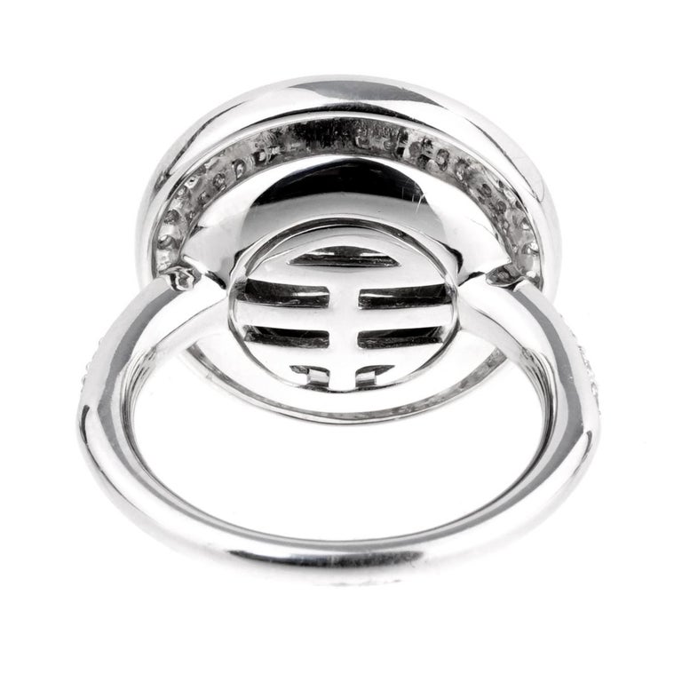 Mimi Milano Lavender Moonstone Diamond White Gold Ring at 1stDibs ...