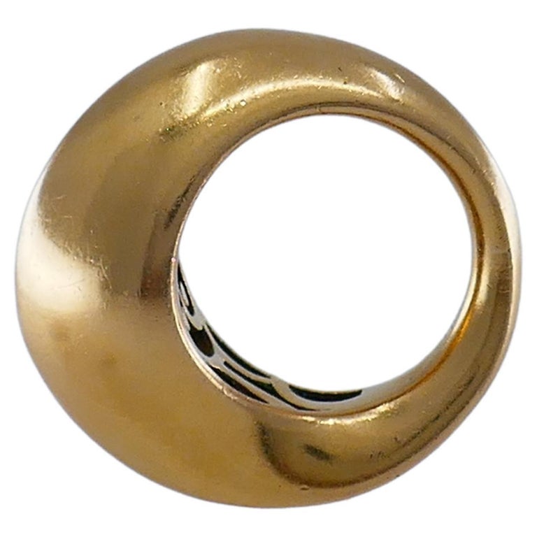 Mimi So Gold Band Ring For Sale at 1stDibs