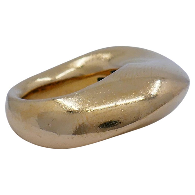 Mimi So Gold Band Ring For Sale at 1stDibs