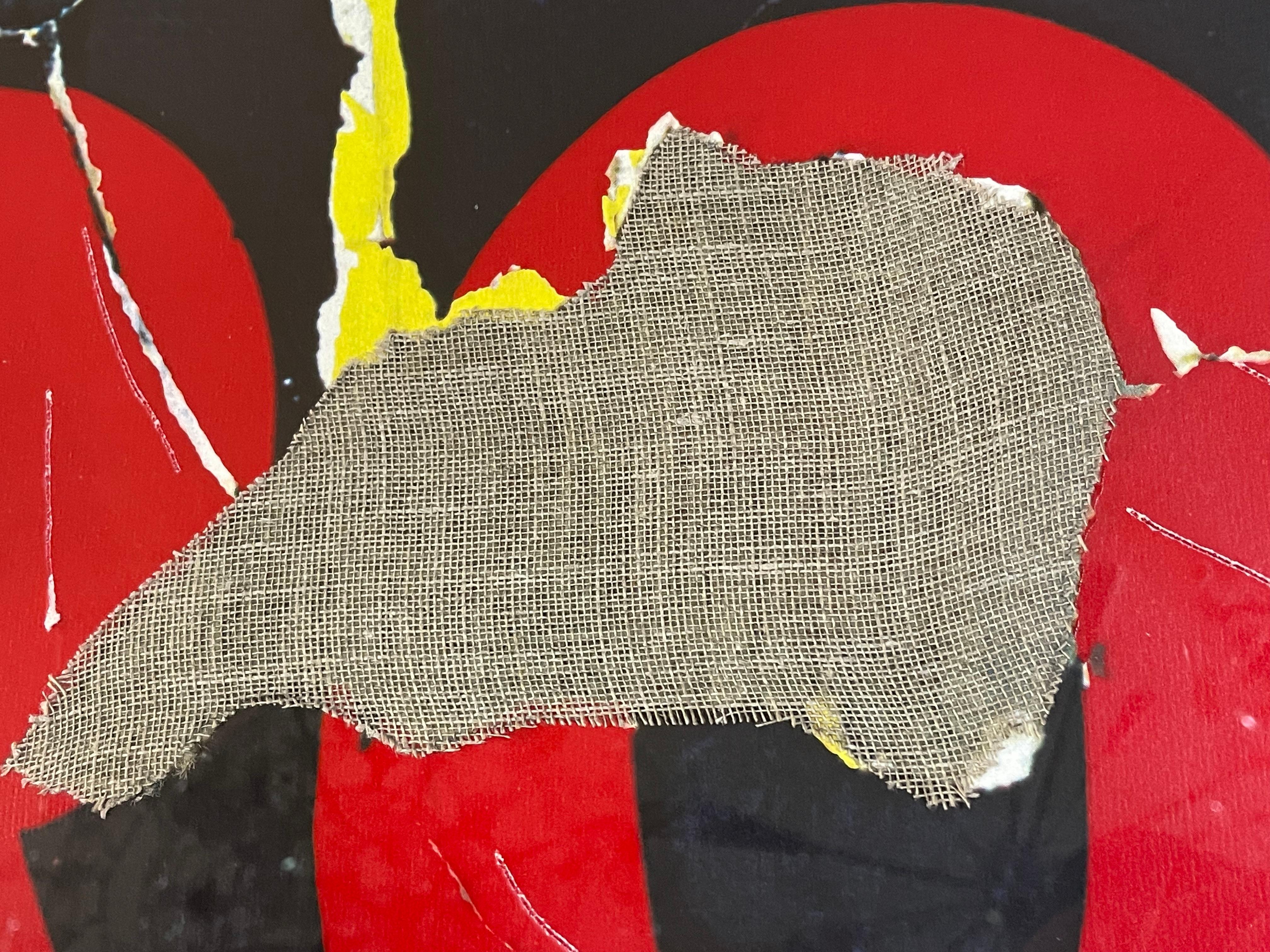 Mimmo Rotella Italian Original Signed Etching For Sale at 1stDibs