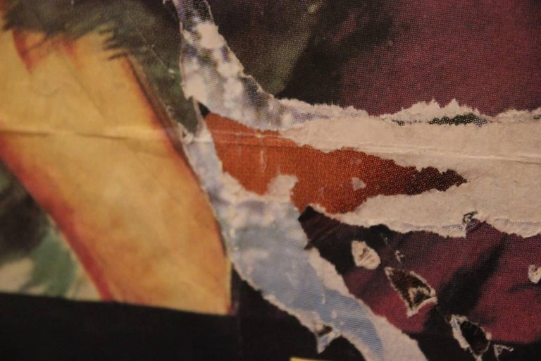 Mimmo Rotella, "Marylin Sola", Lacerated Poster, 1999, Italy For Sale ...