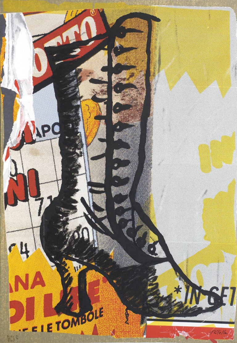 Mimmo Rotella - Mimmo Rotella Italian Artist Original Hand Signed ...