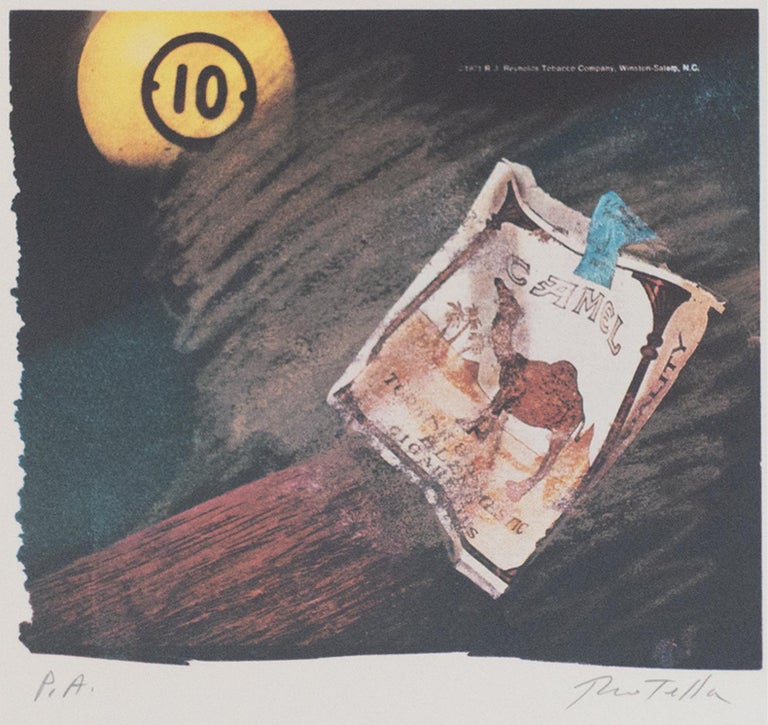 Mimmo Rotella - Untitled (Camel), Italian, Pop, Camel, Lithograph For ...