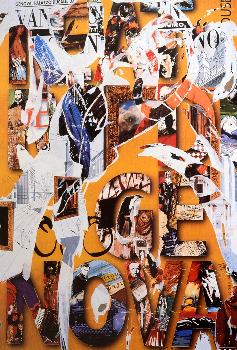 Mimmo Rotella: Selected Works by Mimmo Rotella, 1st Ed For Sale at 1stDibs
