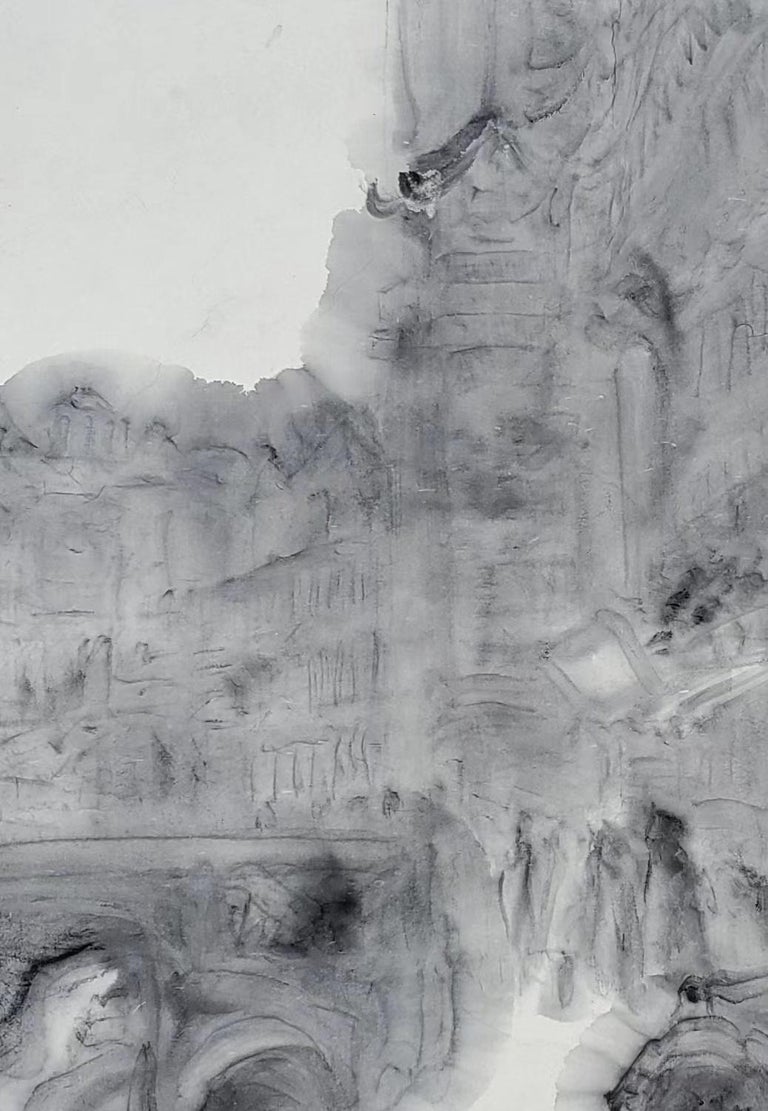 Min Ying - Chinese Ink painting-Landscape- The Last winter-summer No.2 ...