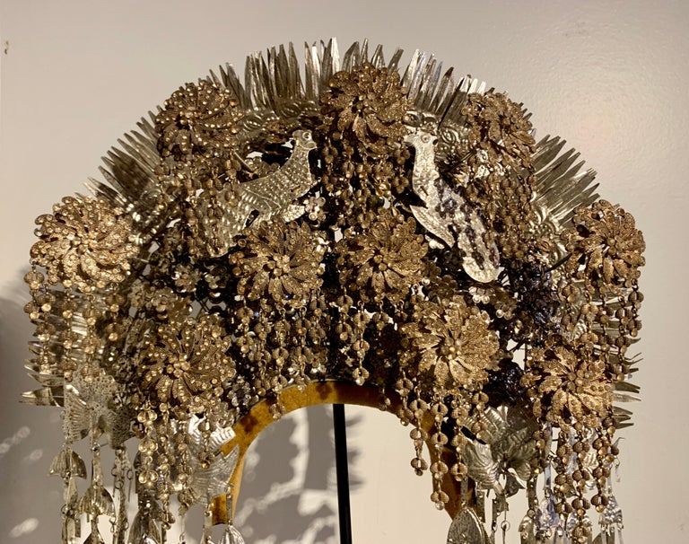 Minangkabau Crown Headdress, Suntiang, Mid 20th Century, Sumatra ...