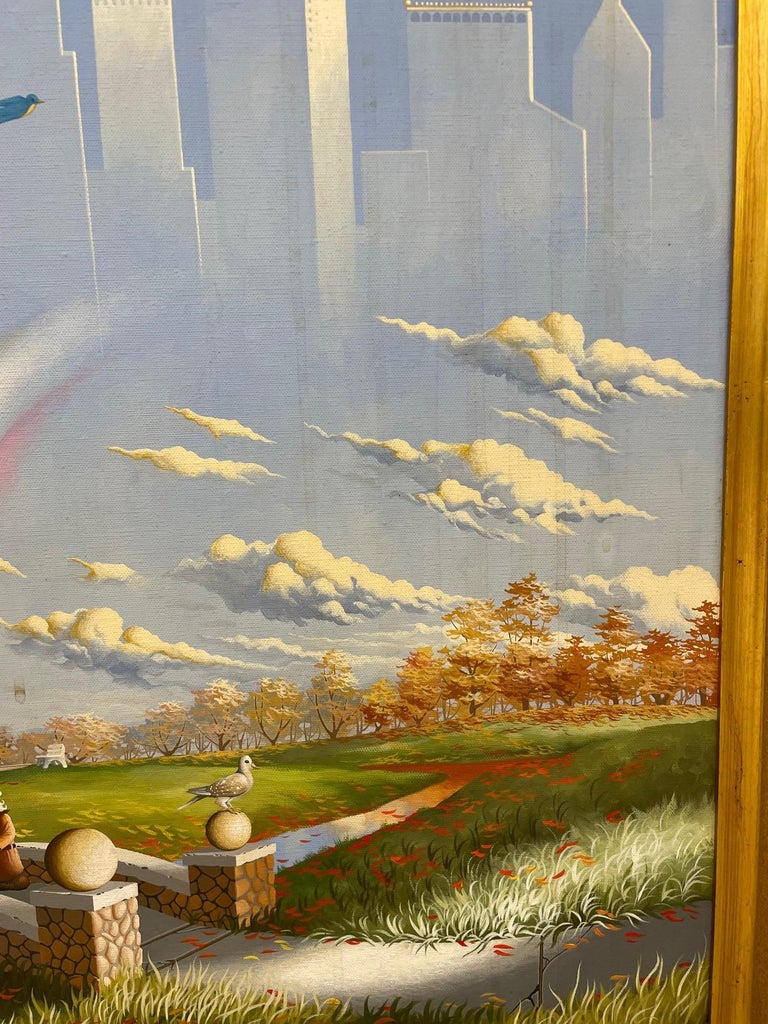 Framed Steve R. Dodd Sci-Fi Fantasy Illustration Painting For Sale at ...