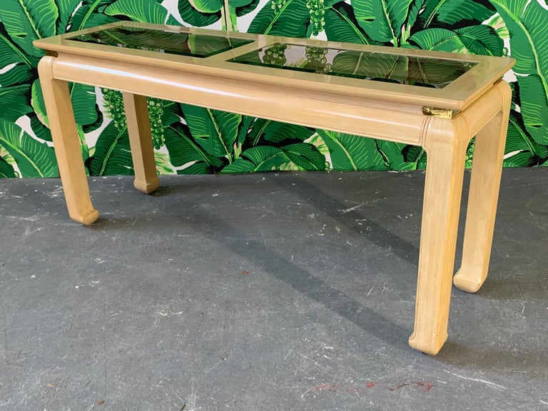 Ming Asian Console Table by Bernhardt For Sale at 1stDibs
