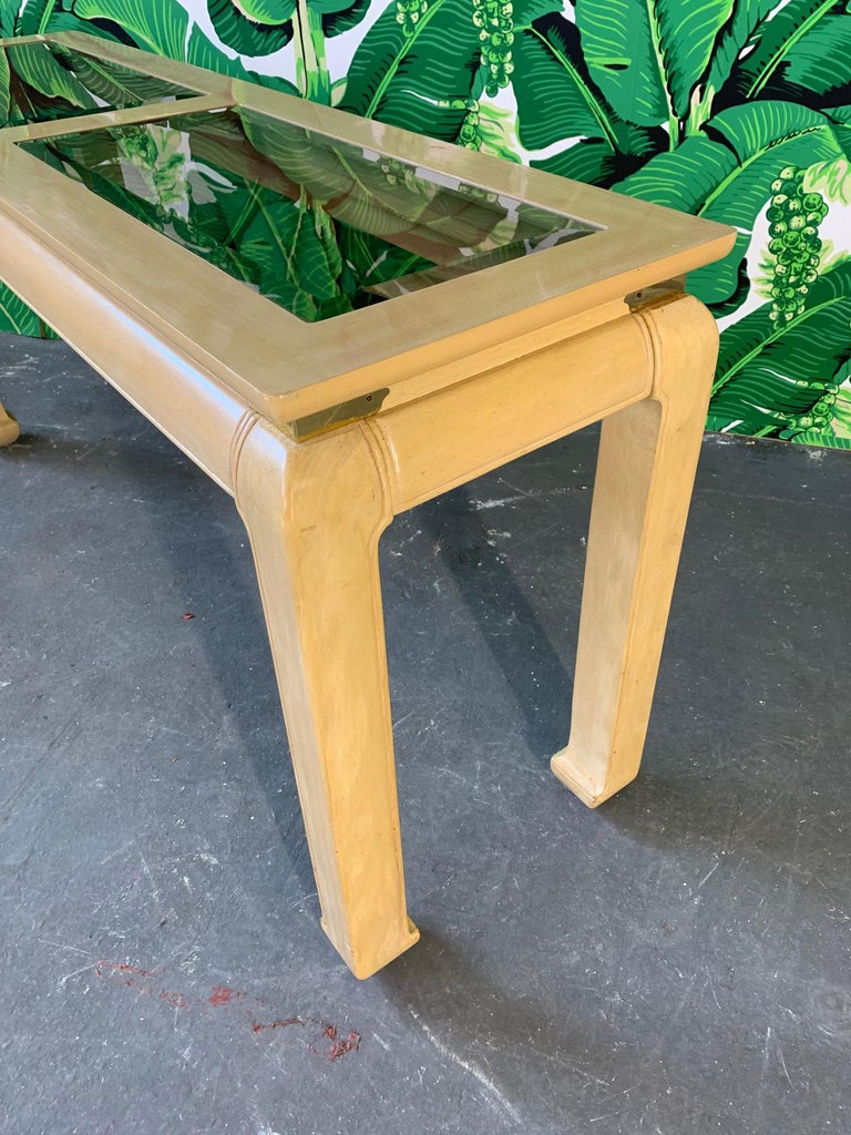Ming Asian Console Table by Bernhardt For Sale at 1stDibs