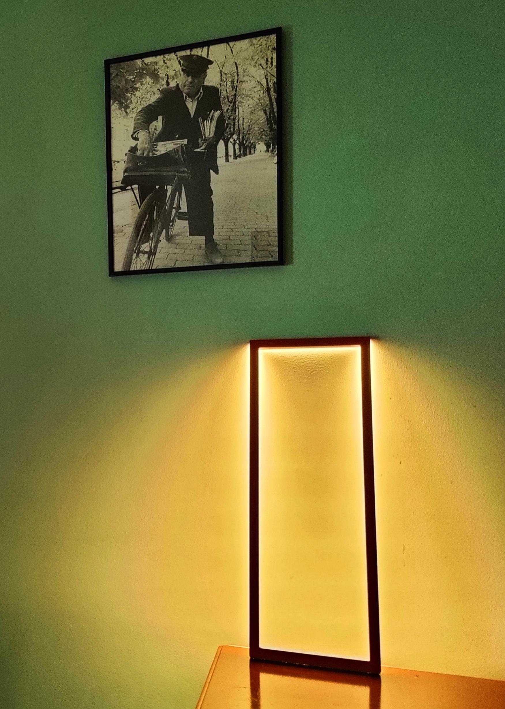 Mini Cornice Table Lamp Hand Made Minimalist Italian Design-Tommaso ...