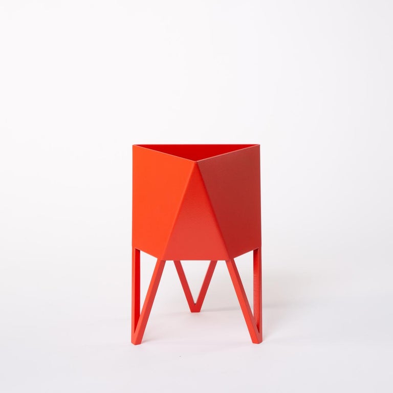 Mini Deca Planter in Mars by Force/Collide, 2021 For Sale at 1stDibs