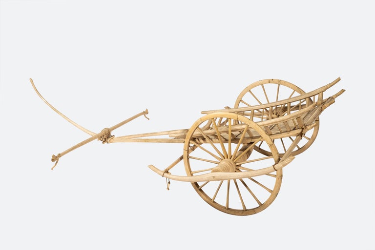 Mini Model of Charette, Wood, South China, circa 1890 For Sale at 1stDibs