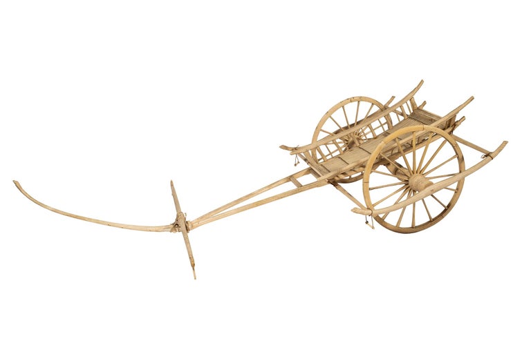 Mini Model of Charette, Wood, South China, circa 1890 For Sale at 1stDibs