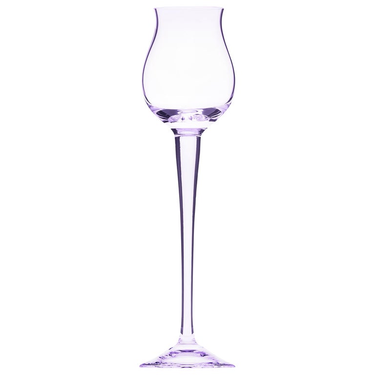 Mini Snifter Slim Lady Purple 'Alexandrite', 0.8 oz For Sale at 1stDibs