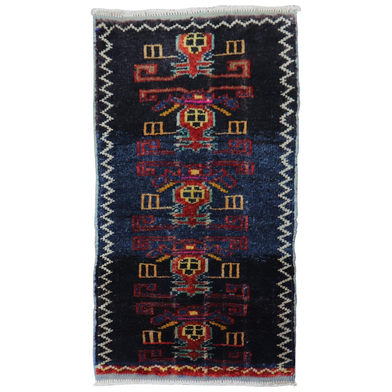 Mini Turkish Mat Rug For Sale at 1stDibs