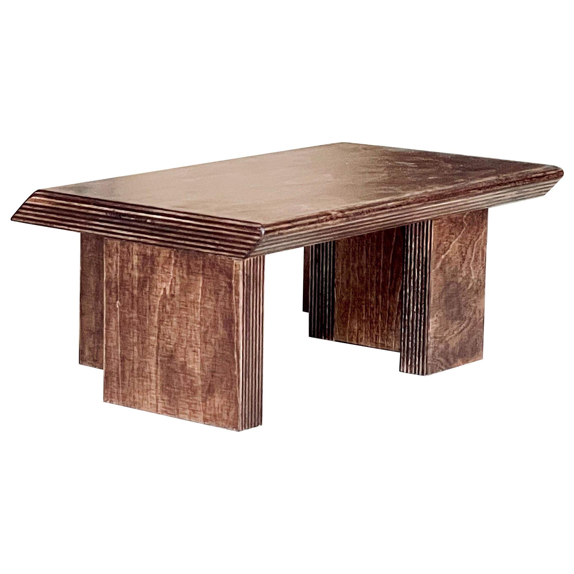 Anglo-Indian Mixed Wood Footstool with Carved Feet at 1stDibs