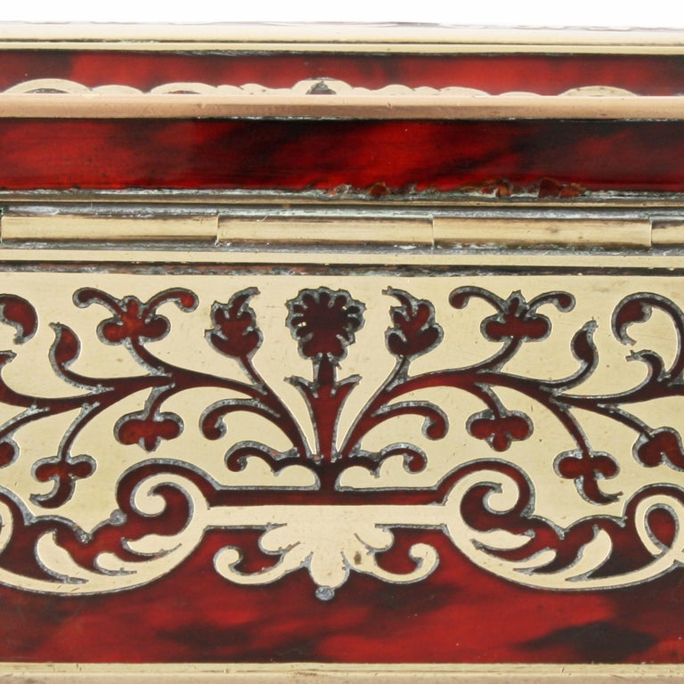 Miniature Boulle Work Caddy For Sale at 1stDibs