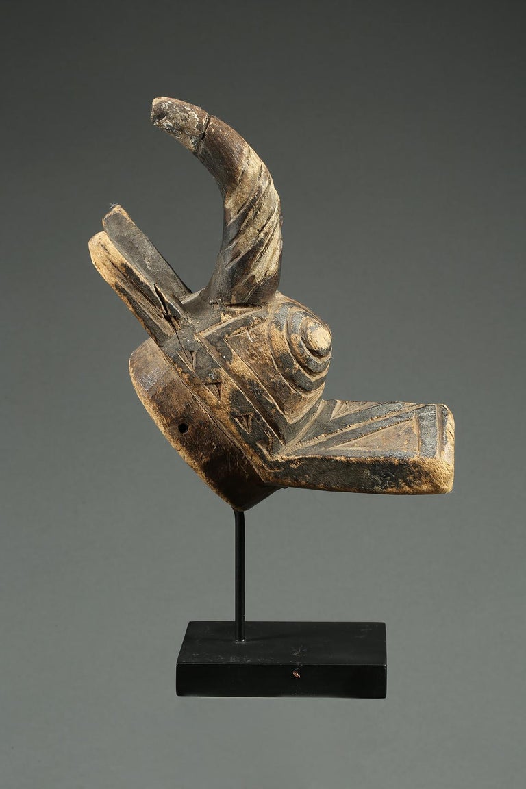 Miniature Bwa Tribal African Antelope Mask on Stand For Sale at 1stDibs ...