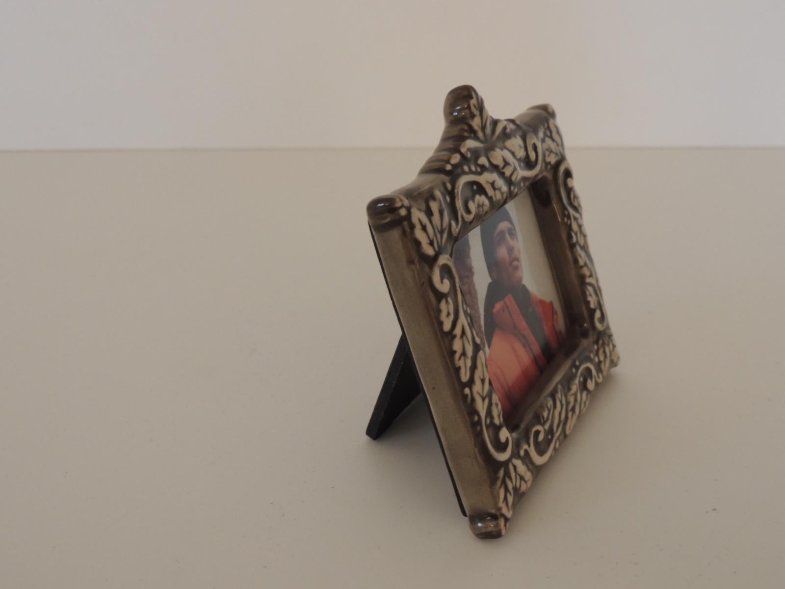 Miniature Ceramic Decorative Picture Frame For Sale at 1stDibs