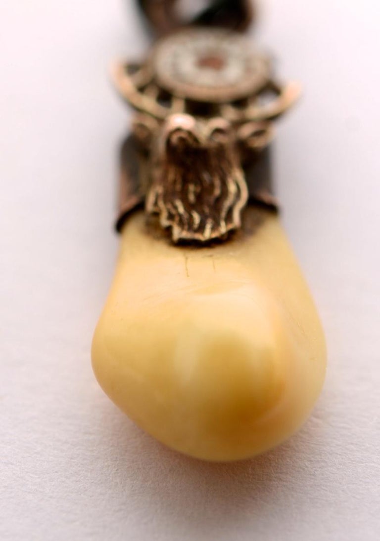 Miniature Elks Lodge BPOE Order of Elks Tooth Fob at 1stDibs | vintage ...
