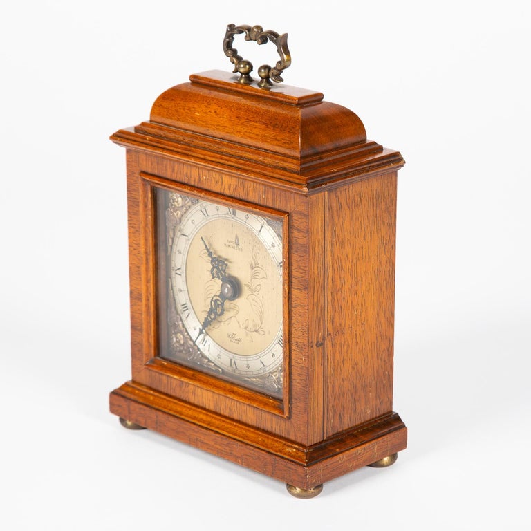 Miniature Walnut Bracket Clock by F.W. Elliott at 1stDibs | how to date ...