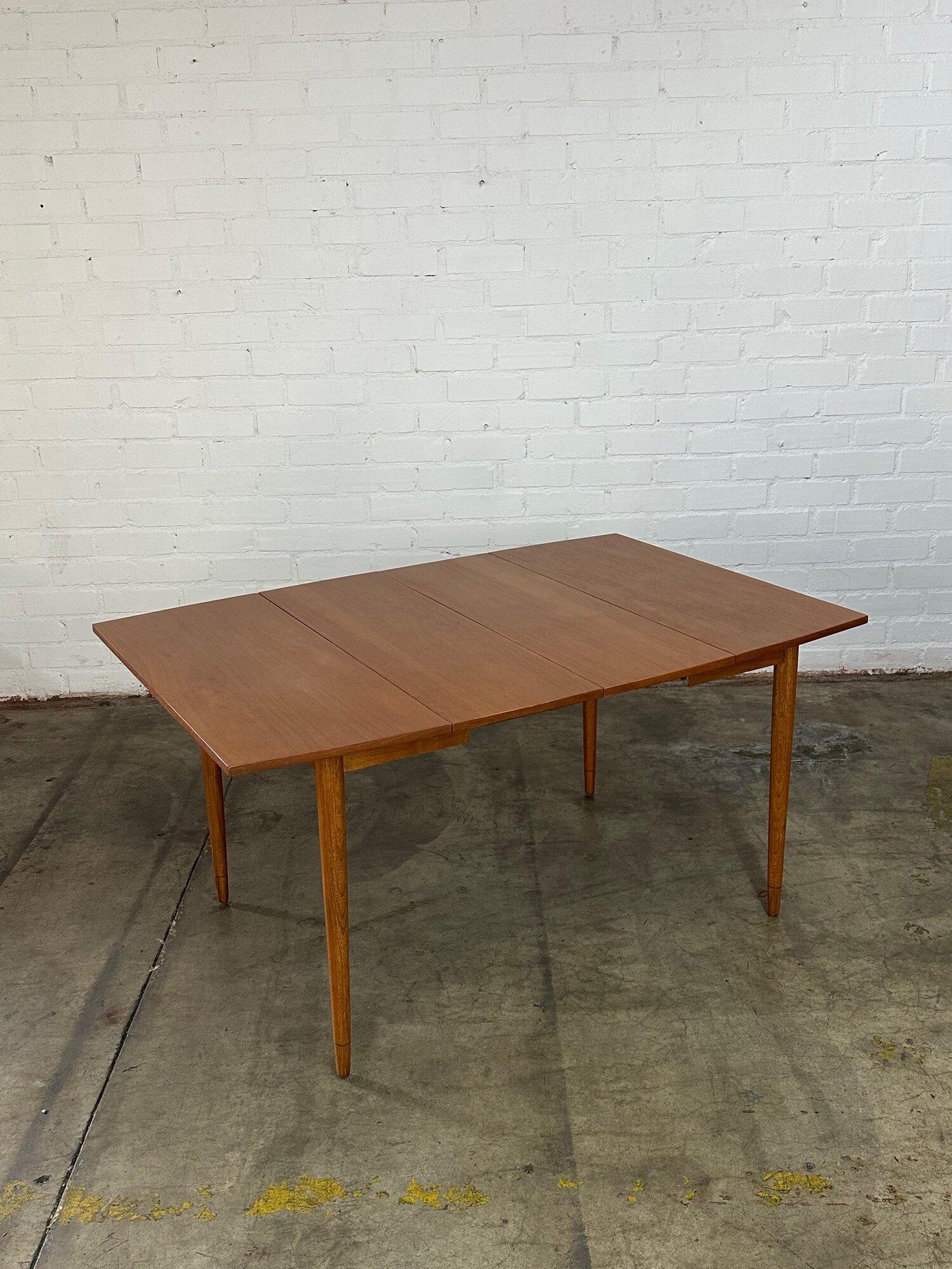Minimal drop leaf dining table at 1stDibs